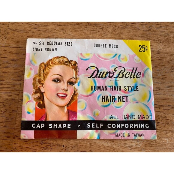 Unicum | Hair | Vintage Hair Net Nos In Period Packaging Duro Belle ...
